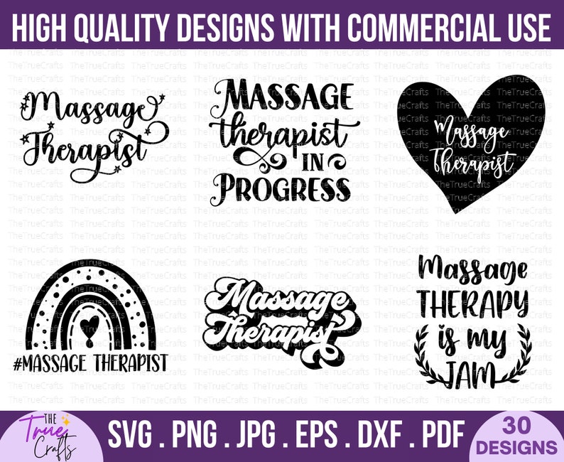 Massage Therapist Svg Bundle - Funny Massage Therapy Svg, Liscensed ...