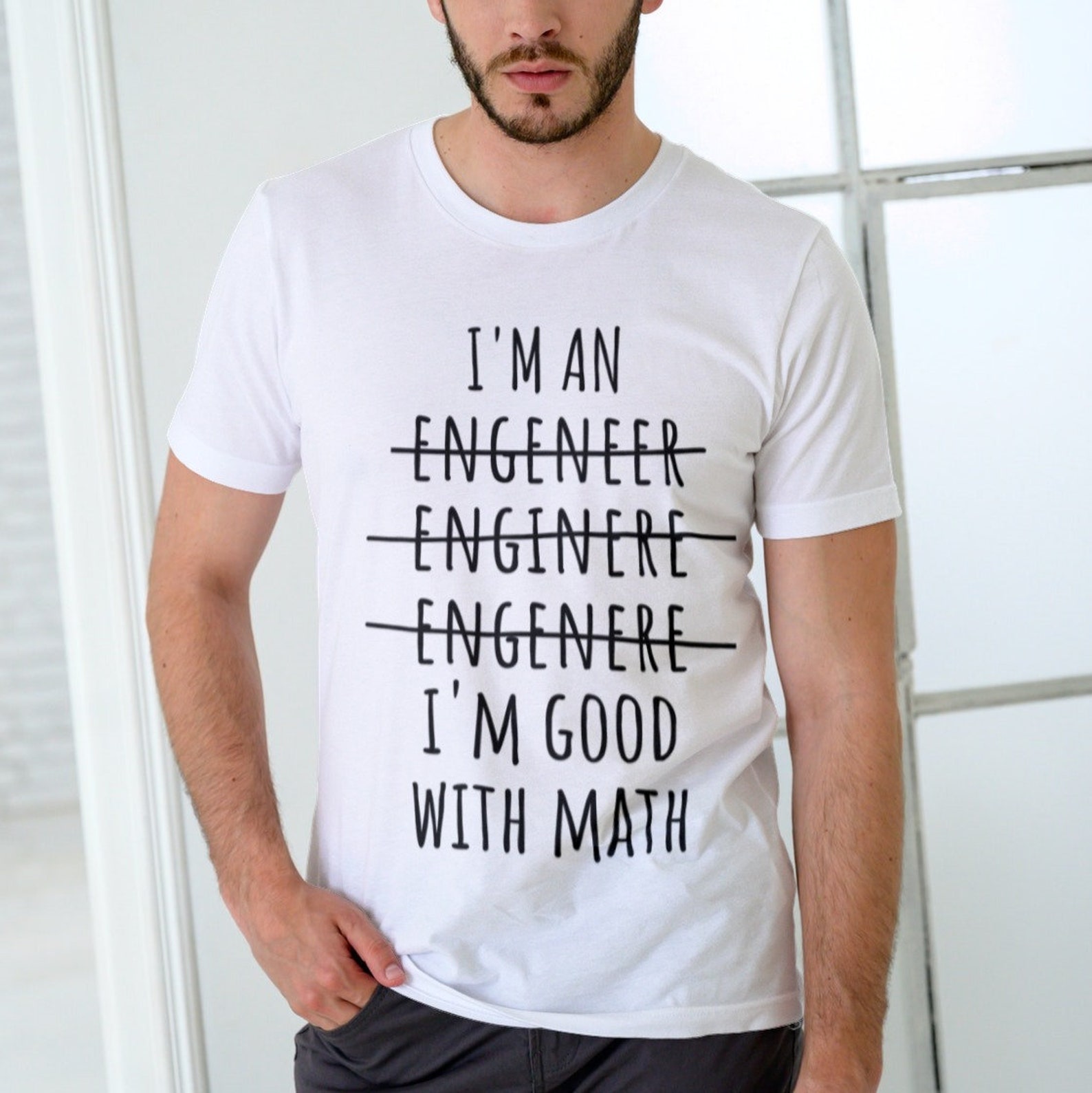 I'm an engineer I'm good at math svg funny engineer | Etsy