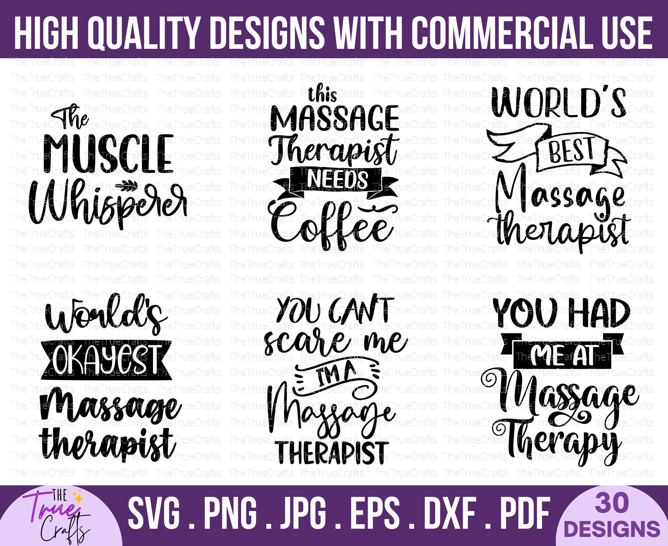 Massage Therapist Svg Bundle - Funny Massage Therapy Svg, Liscensed ...