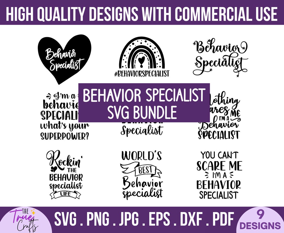 Behavior Specialist Svg Bundle Funny Cognitive Behavioral Etsy Behavior Specialist Svg Bundle Funny Cognitive Behavioral Etsy