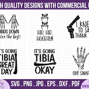 Orthopedist SVG Bundle -orthopaedist Specialist Gift,the Bone Whisperer ...