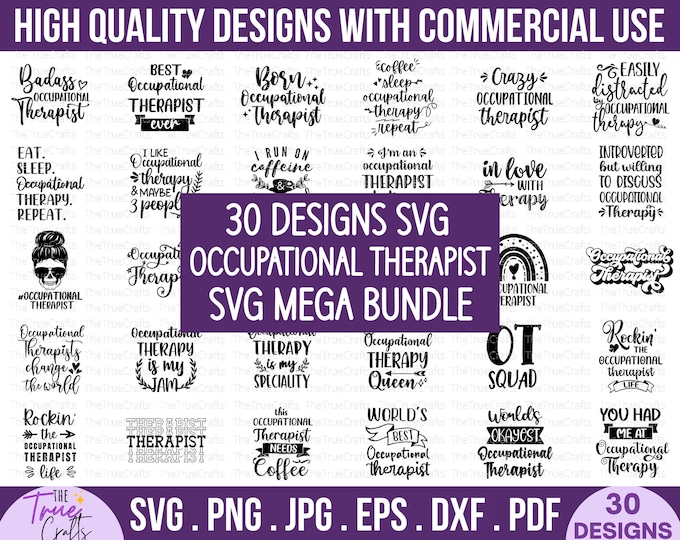 Physical Therapist Svg Bundle - Funny Physical Therapy Svg ...