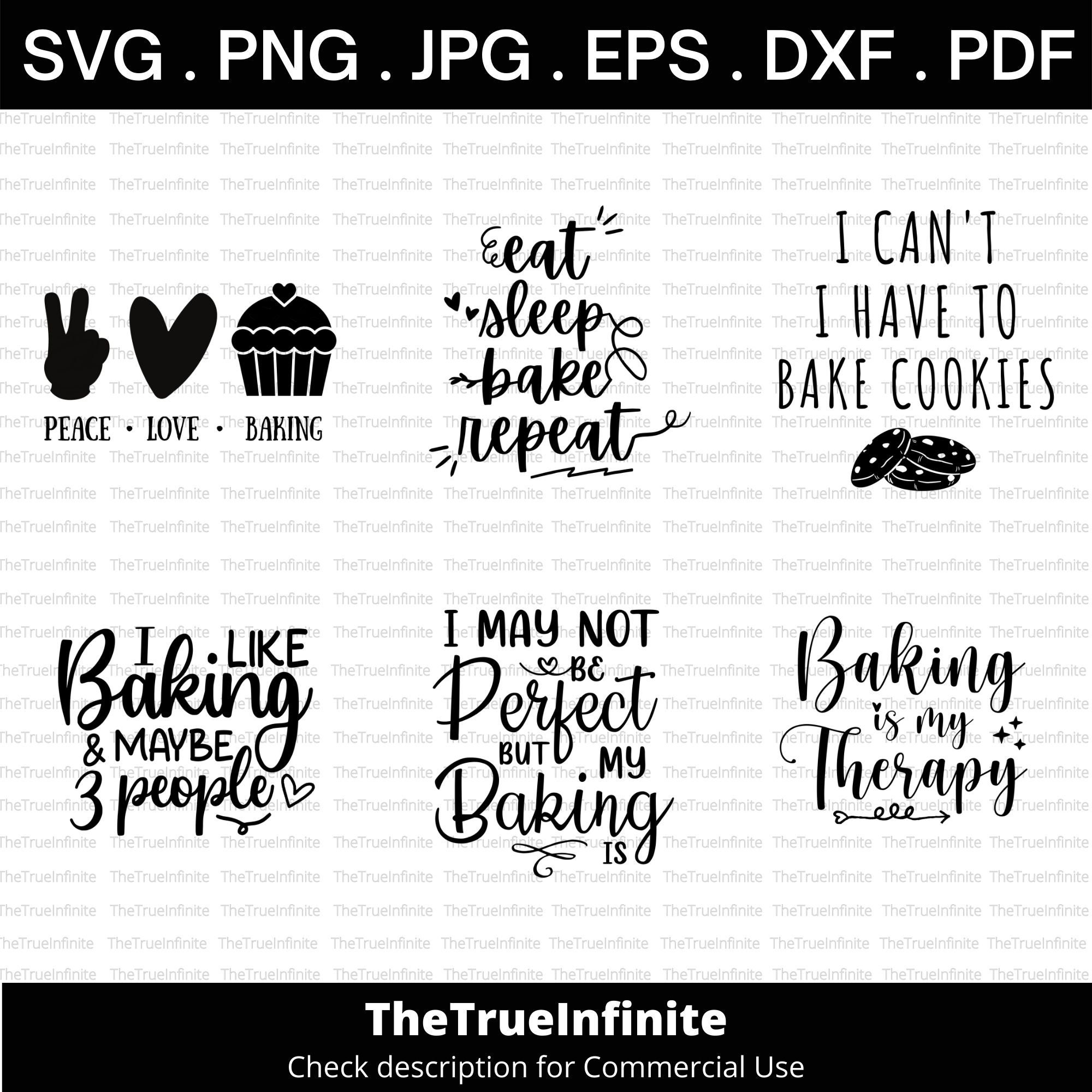 Baker Svg Mega Bundle Baking Lover Svg Bundle Cookie Baker - Etsy