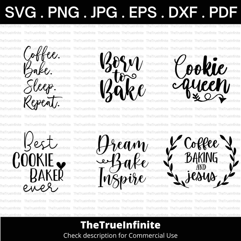 Baker Svg Mega Bundle Baking Lover Svg Bundle Cookie Baker - Etsy