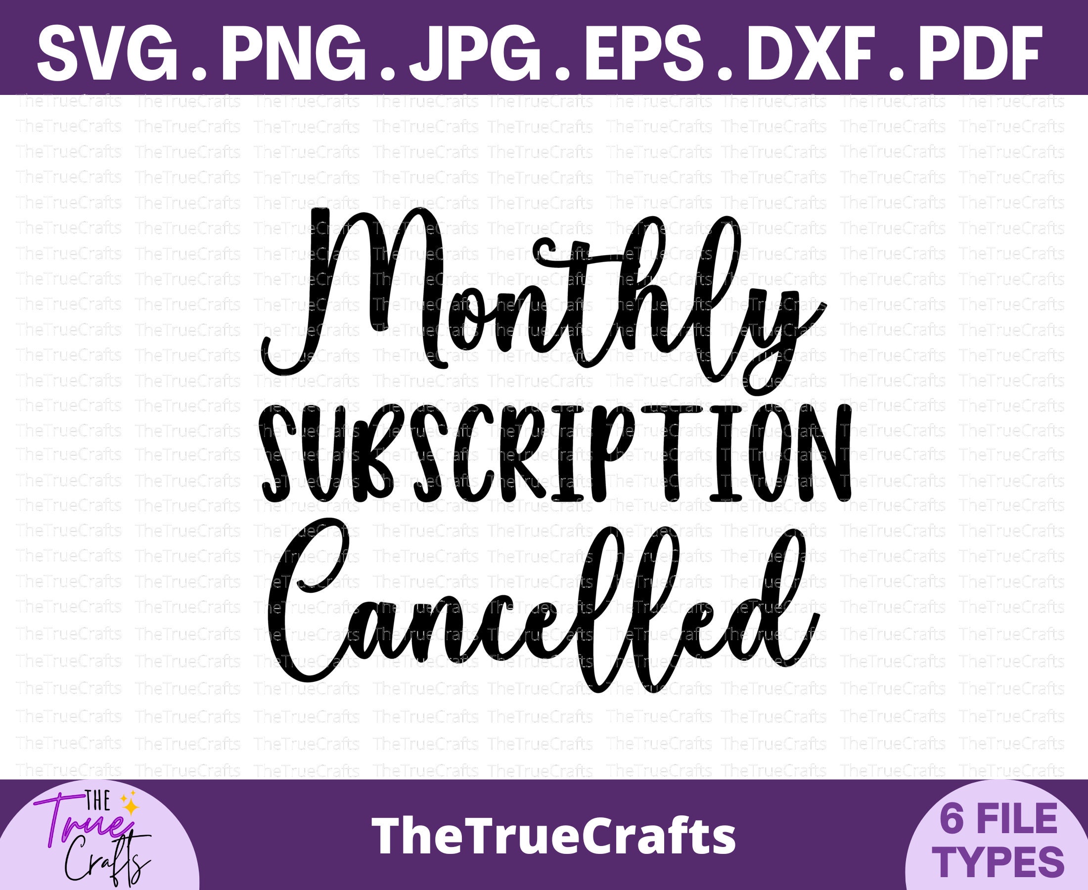 Monthly Subscription Cancelled SVG Funny Hysterectomy Svg - Etsy Singapore