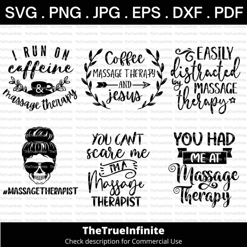 Massage Therapist Svg Bundle Funny Massage Therapy Svg - Etsy