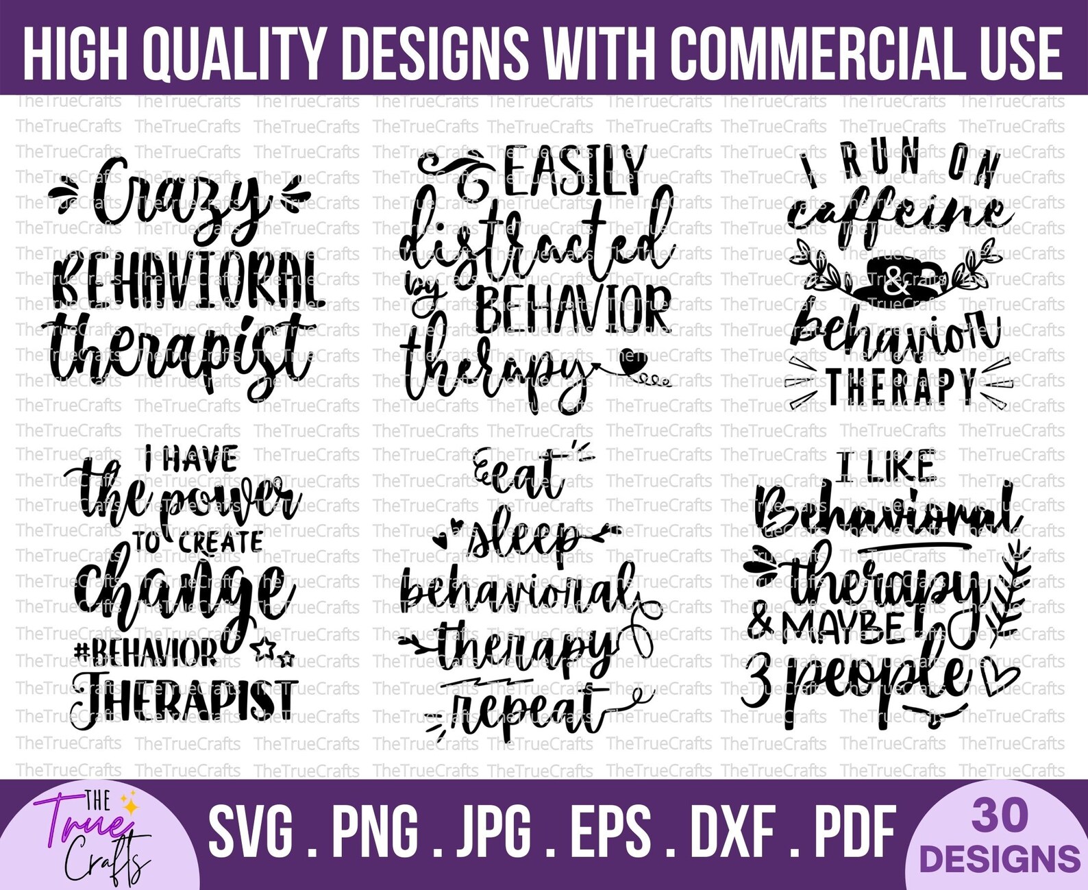 Behavior Therapist Svg Bundle Funny Cognitive Behavioral - Etsy
