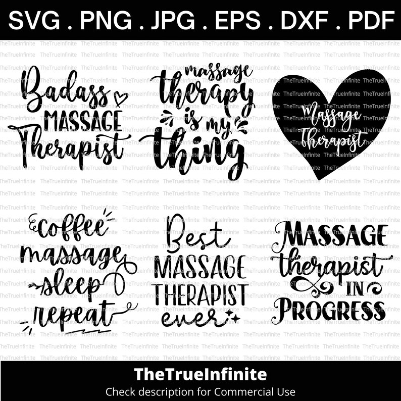 Massage Therapist Svg Bundle Funny Massage Therapy Svg - Etsy