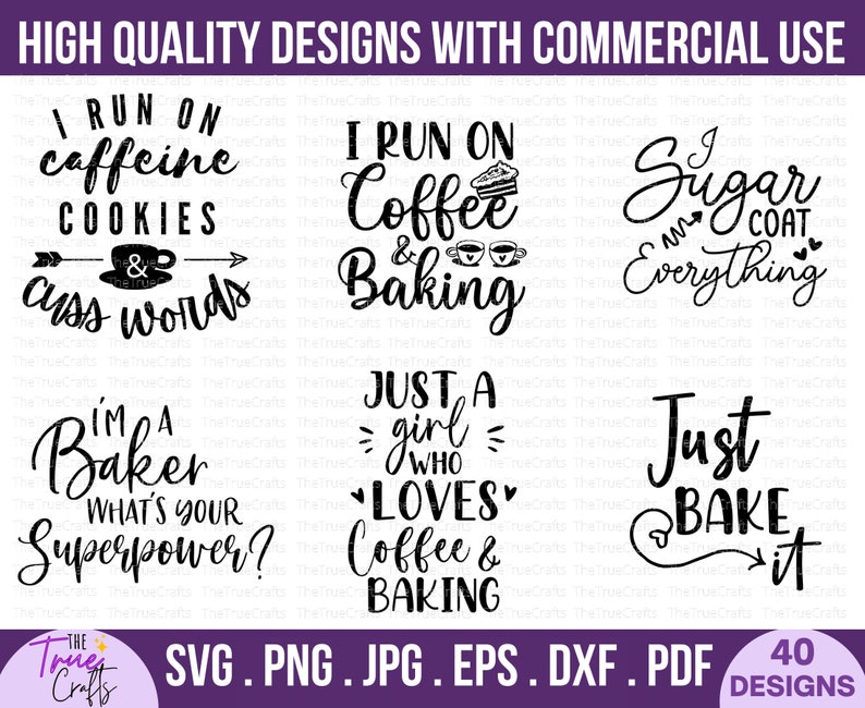 Baker Svg Mega Bundle Baking Lover Svg Bundle Cookie Baker - Etsy