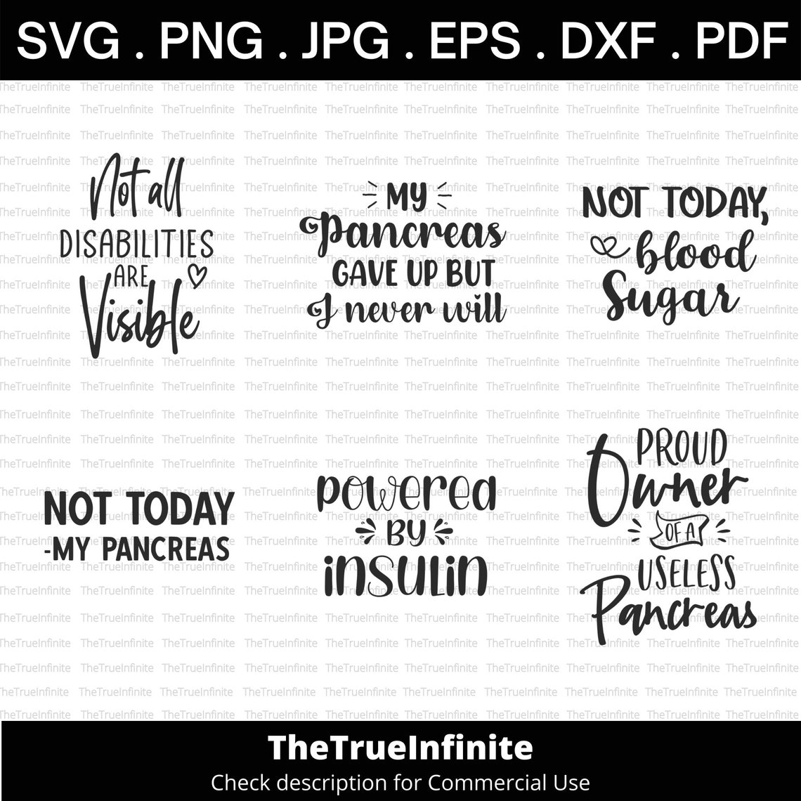Funny Diabetes Svg Bundle Type 1 Diabetes Svg Gift for - Etsy