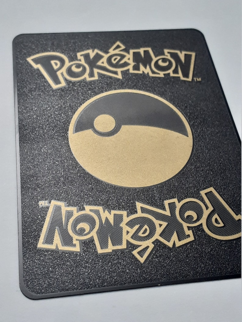 Shining Charizard Shadow GX 1st Edition Black Gold Pokemon Metal Card ...