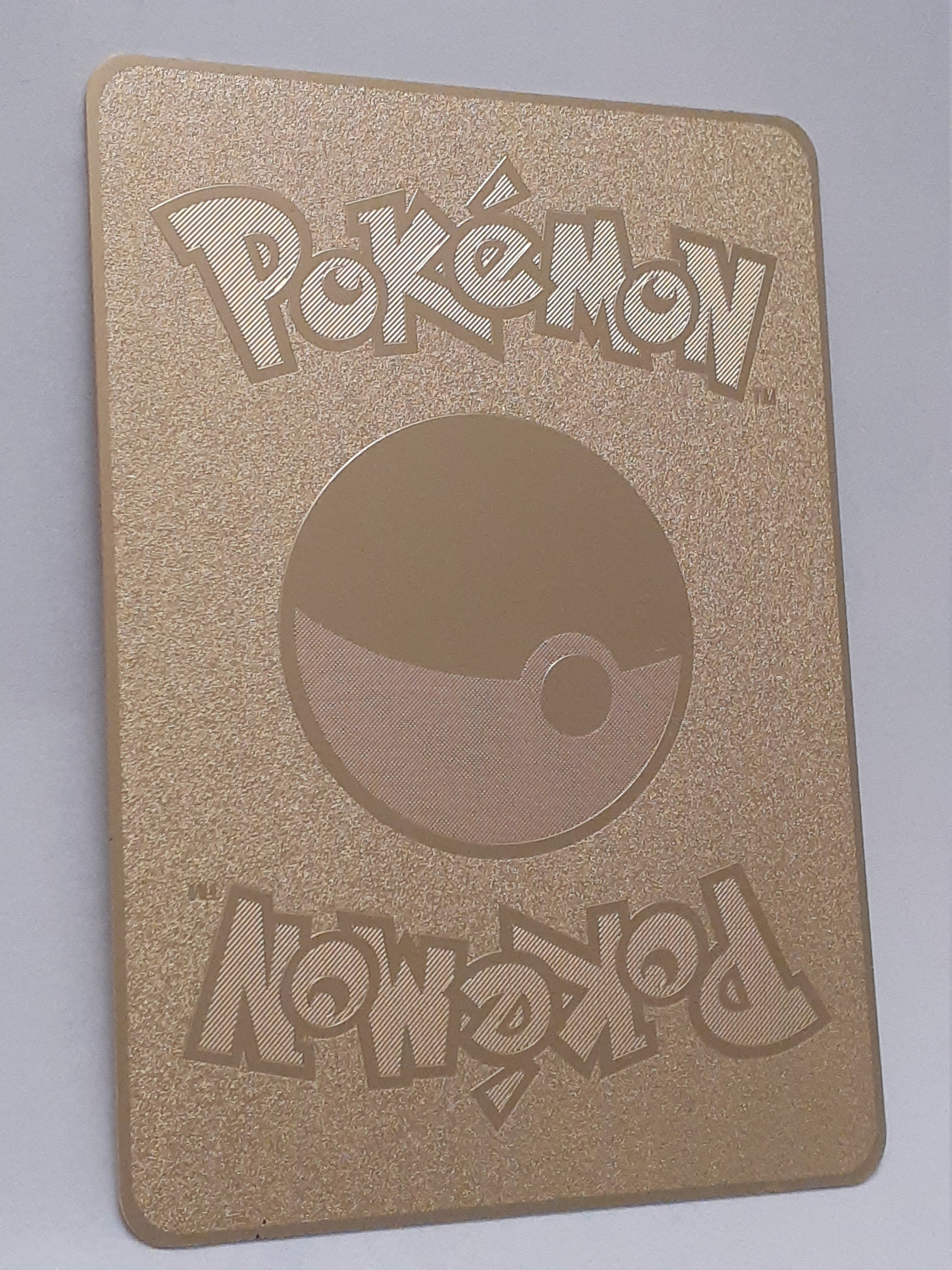 Charizard Blastoise Venusaur Trio Pokemon Gold Black Metal Card Base ...