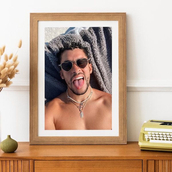 Bad Bunny Poster - Etsy