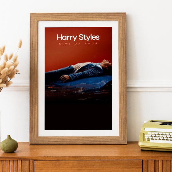 Harry Styles Live on Tour Poster - Etsy