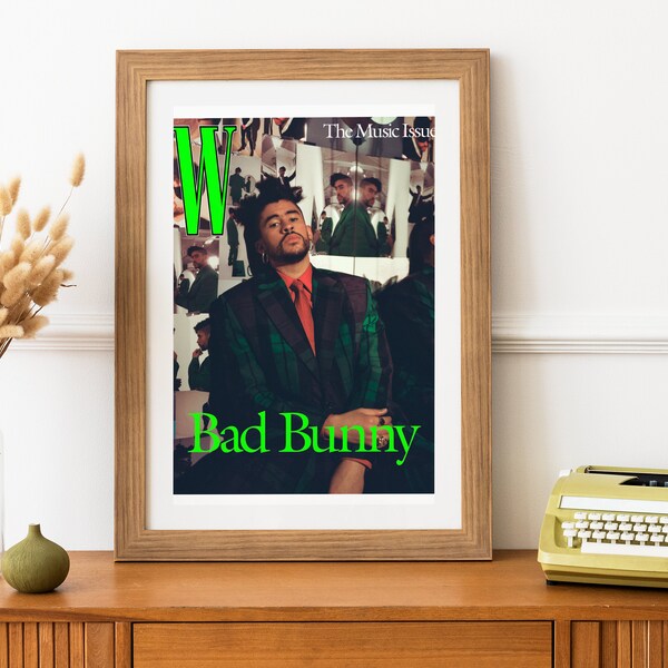 Bunny Poster - Etsy