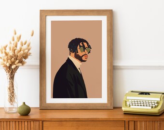 Bad Bunny Poster | Etsy