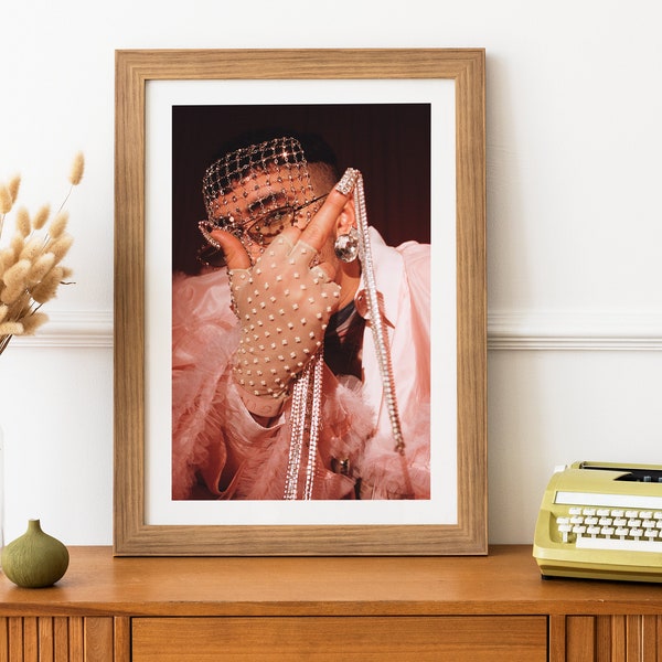 Bad Bunny Poster - Etsy