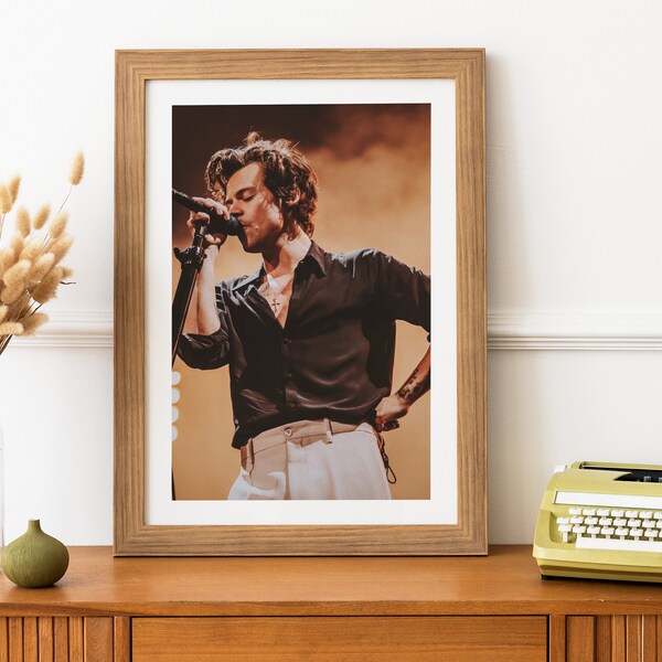 Harry Styles Vintage Poster - Etsy