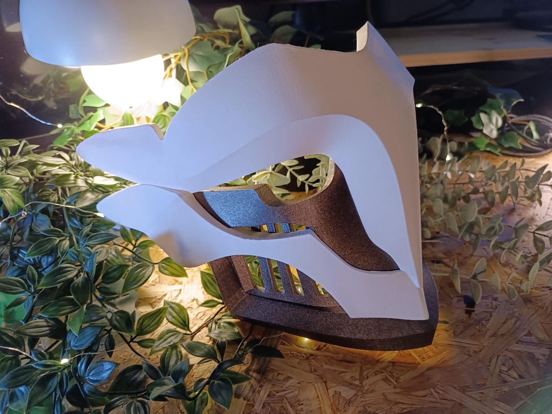 Arcane Ekko Mask 3D Printed & Hand Painted - Etsy