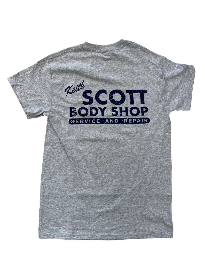 Keith Scott Body Shop Film Tv Show ( One Tree Hill ) - T Shirt - Sport ...