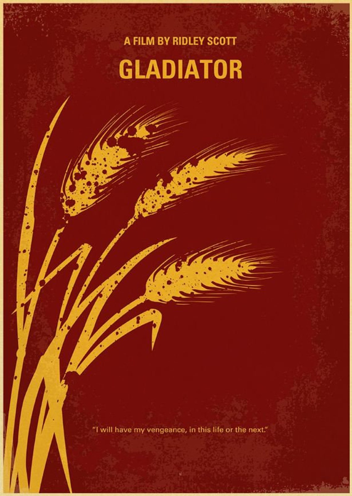 Gladiator Posters/ Movie Original /art Poster /film Poster /unframed ...
