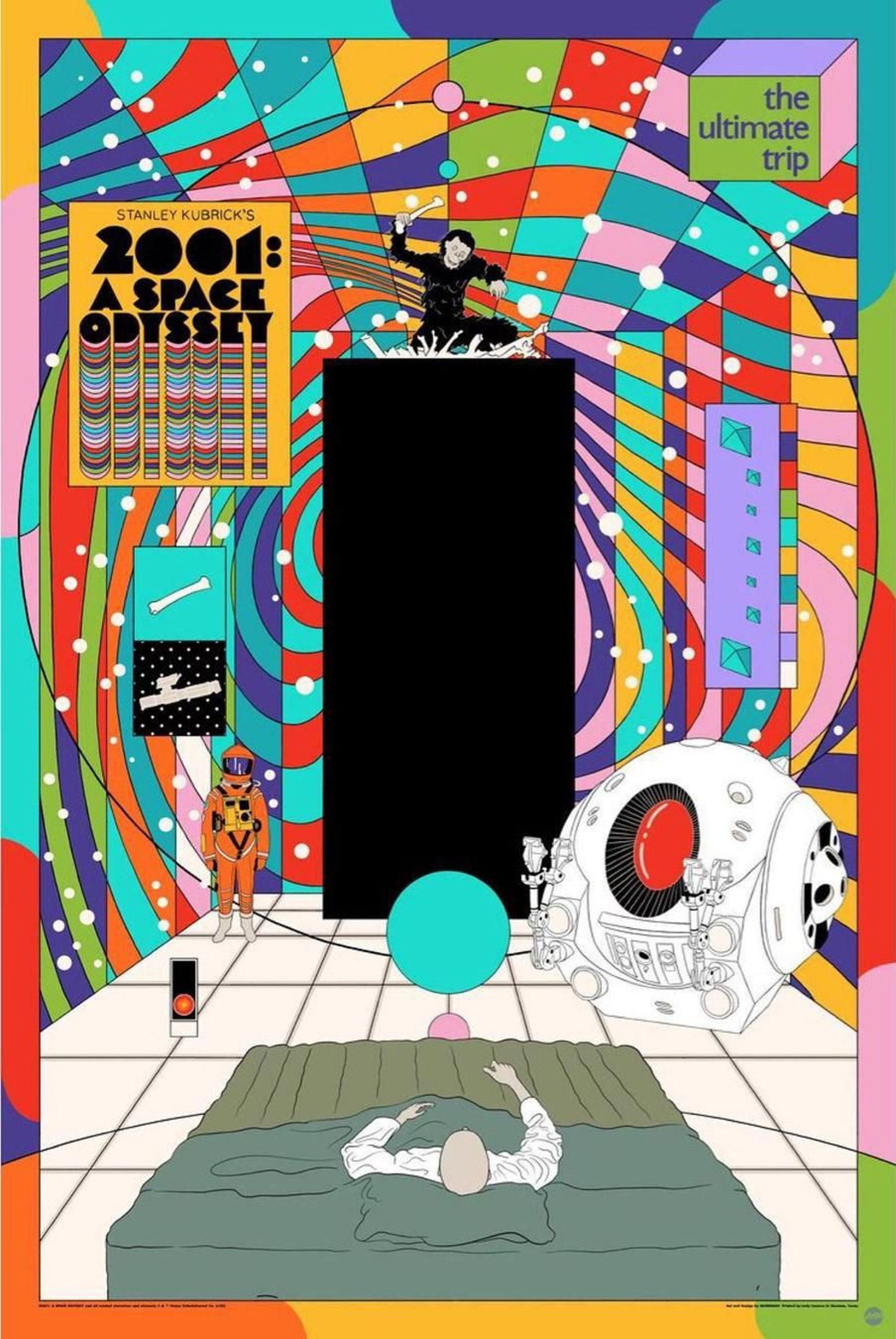 2001 A Space Odyssey/poster Unframed/poster Wall Art - Etsy