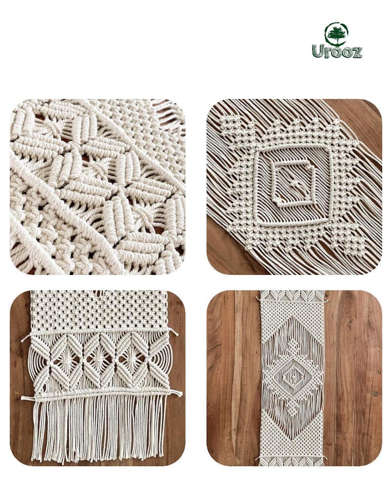 Handmade Macrame Table Runner Cotton Runner Boho Home Table - Etsy