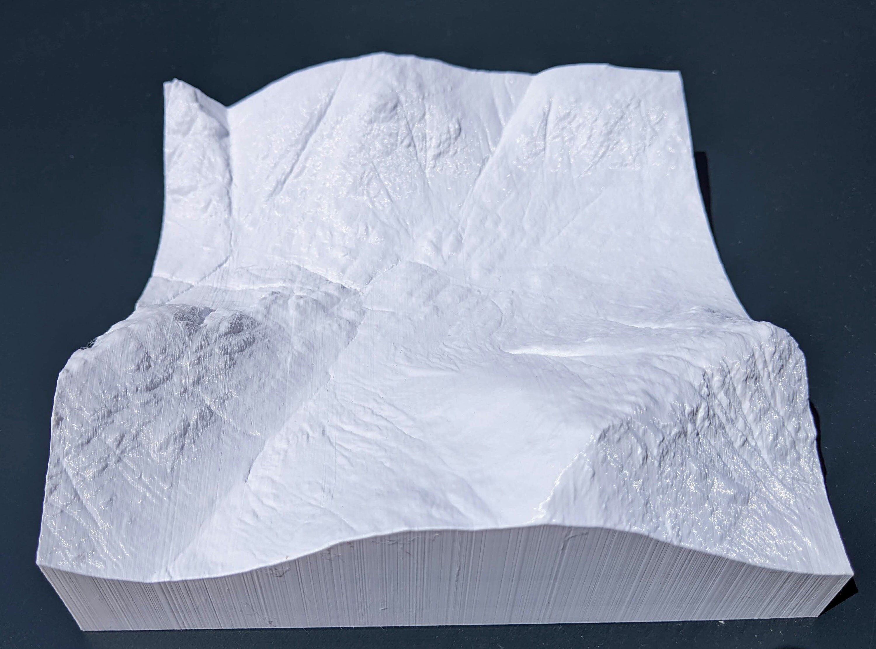 Personalised 3D Relief Map A Print of the Terrain Where You Live - Etsy ...