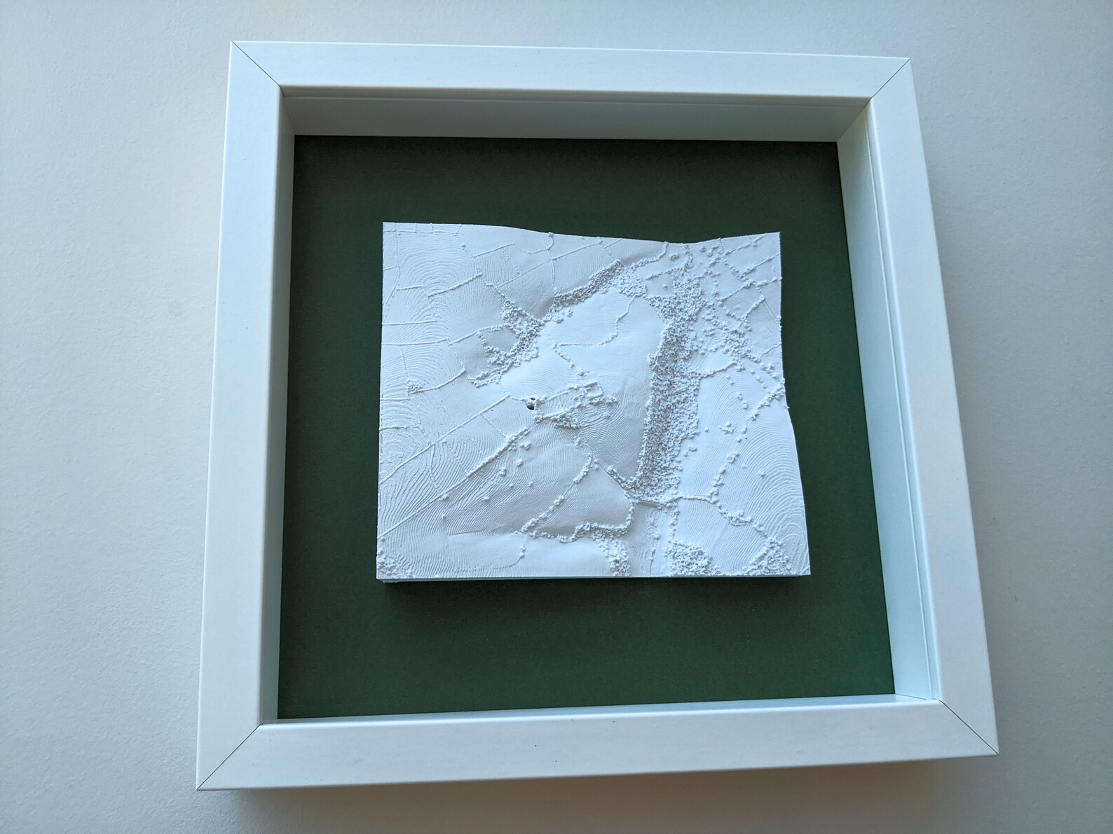 Personalised 3D Relief Map A Print of the Terrain Where You - Etsy
