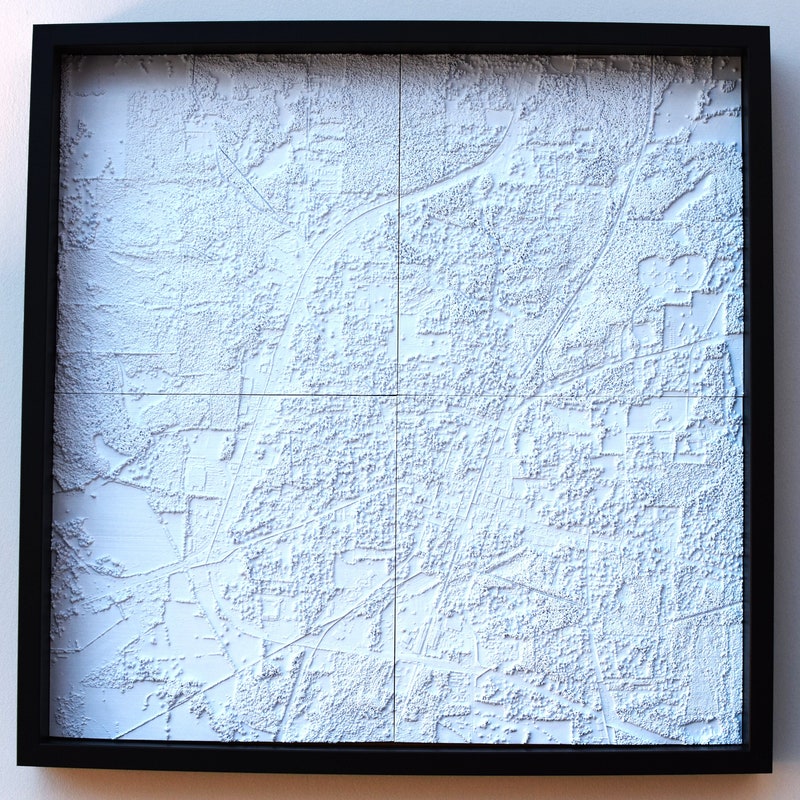 Custom 3d Map - Etsy