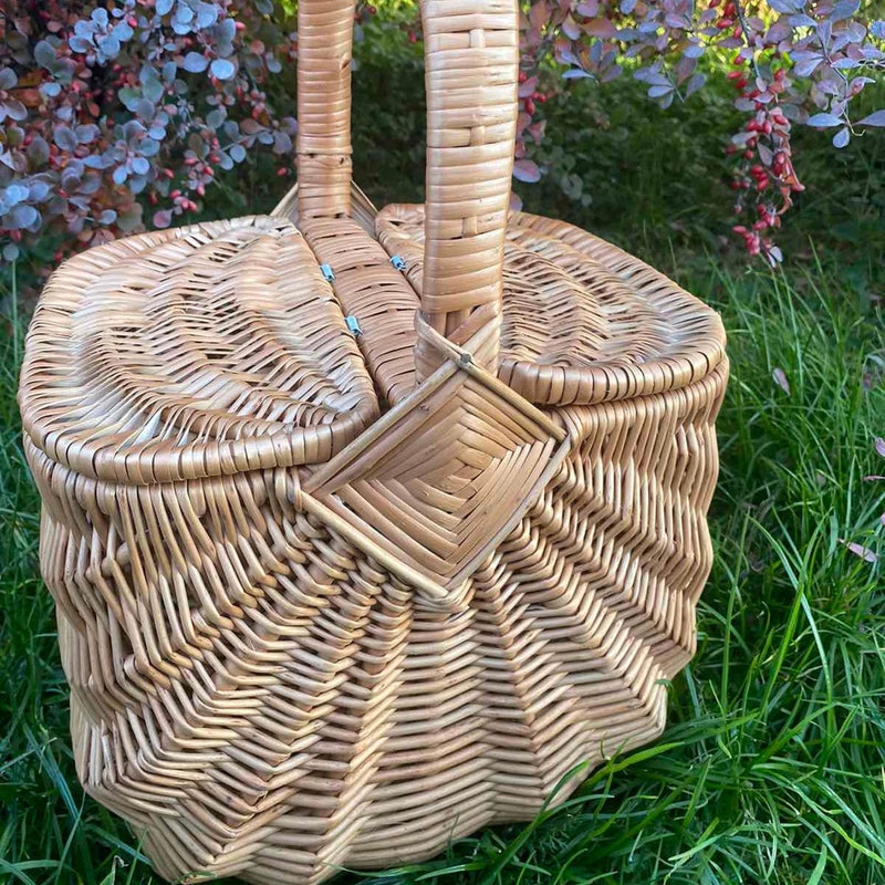 Basket With Handle - Etsy
