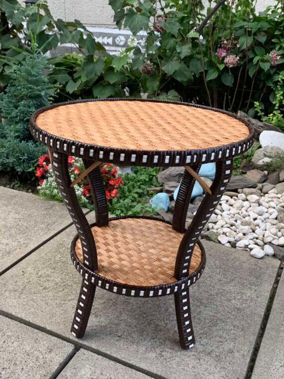 Round Coffee Table Small Coffee Table Rustic Coffee Table - Etsy