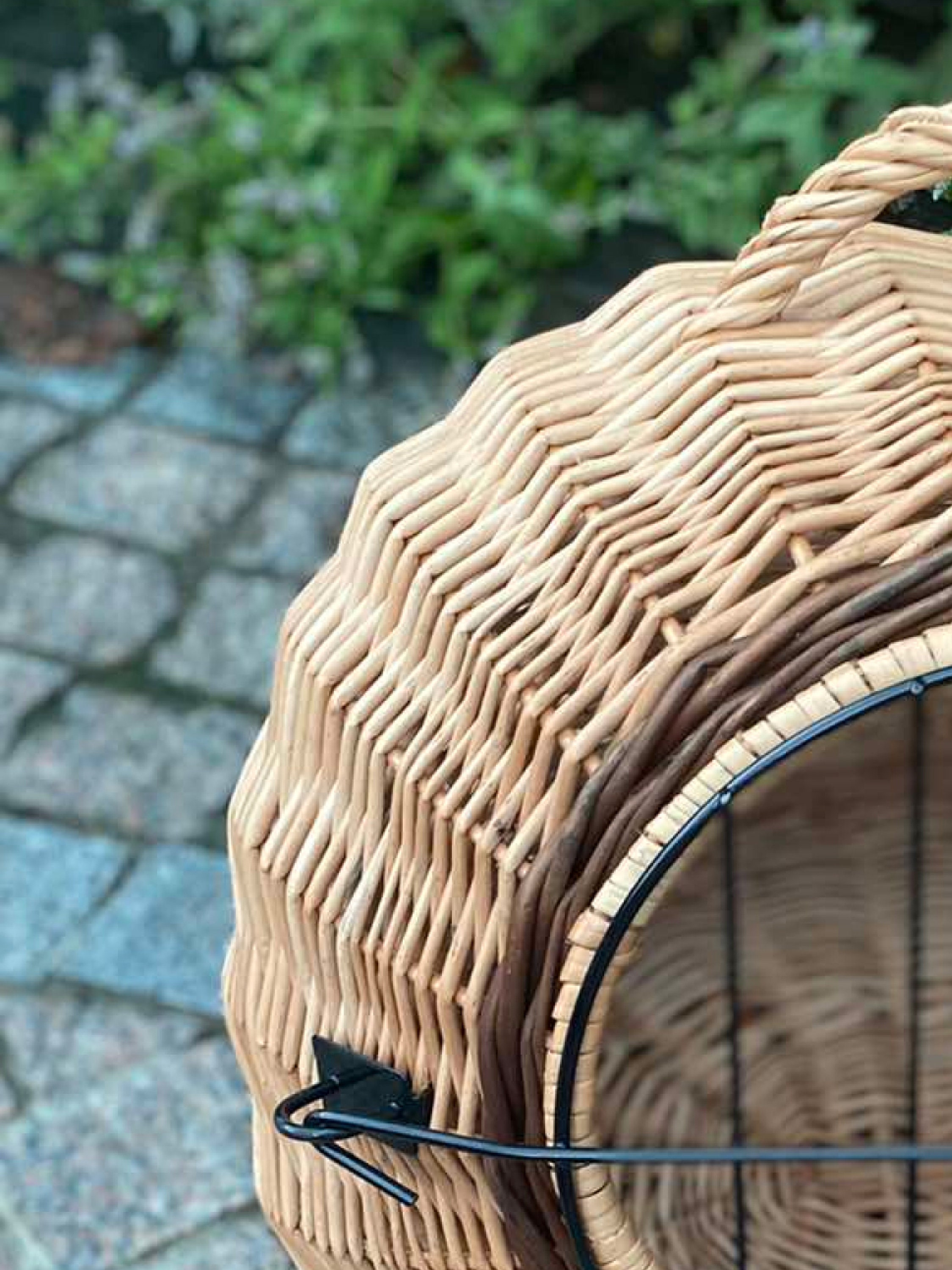 Wicker Cat Carrier, Woven Cat Basket, Basket for Animals, Rattan Pet ...