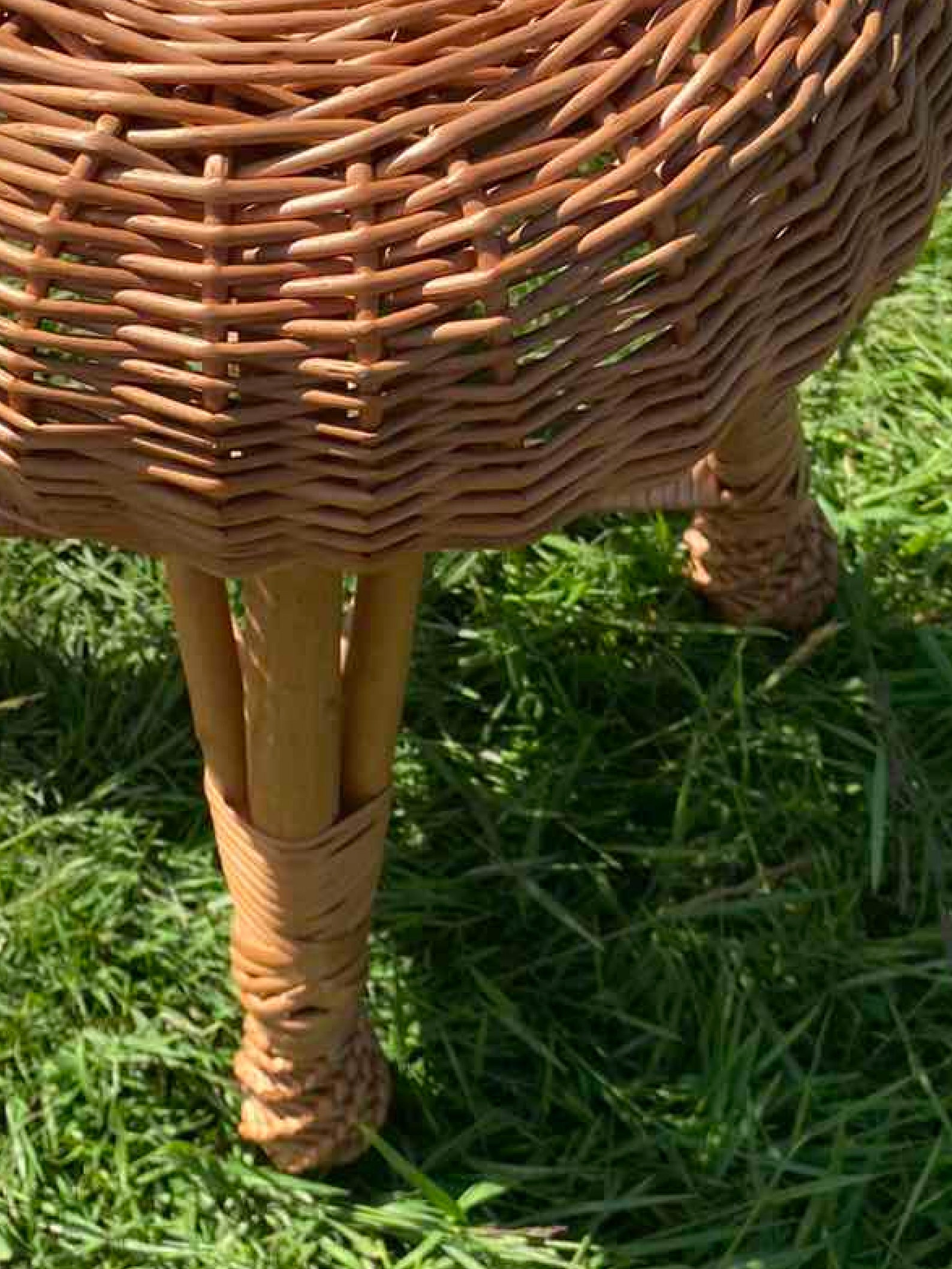 Wicker Stool Childs Bench Kids Stool Small Wooden Chair - Etsy