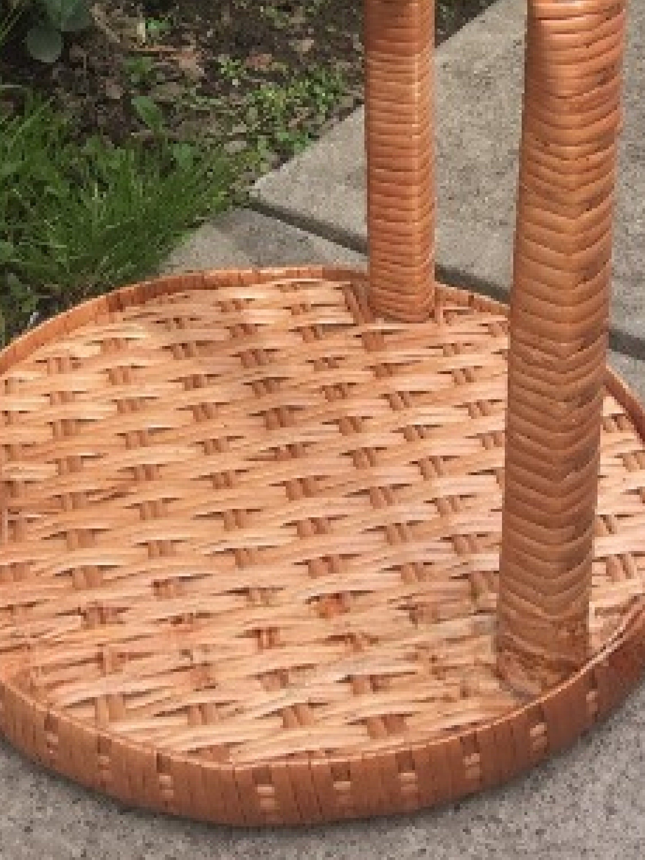 Small Coffee Table, Wicker Table, Retro Side Table, Side Table Mid ...