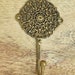 Beautiful Butterfly Brass Hook Beautiful Coat Hook Wall Hanger Vintage ...