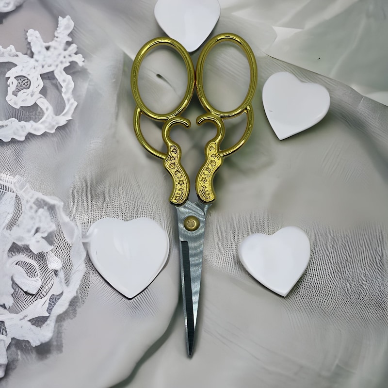 Gold Scissors - Etsy