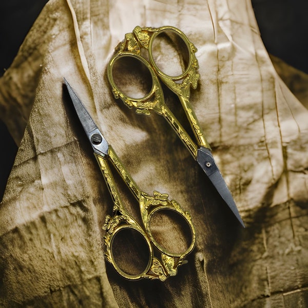 Gold Scissors - Etsy