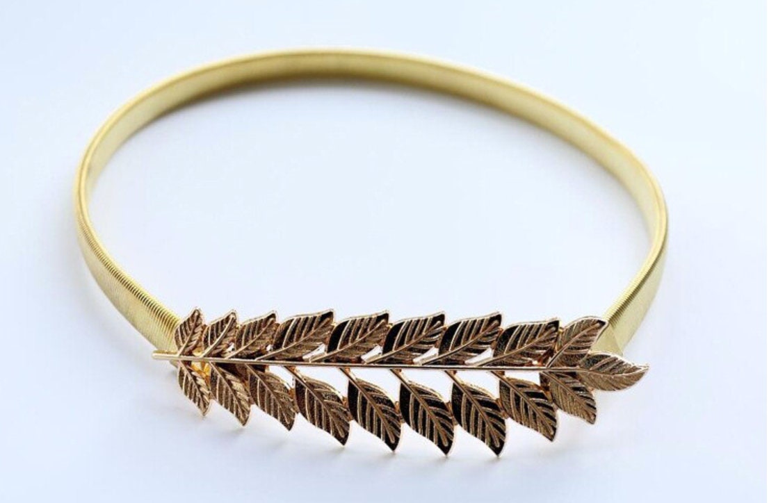 Beautiful Satin Gold Leaf Curtain Tieback Drapery Elastic - Etsy