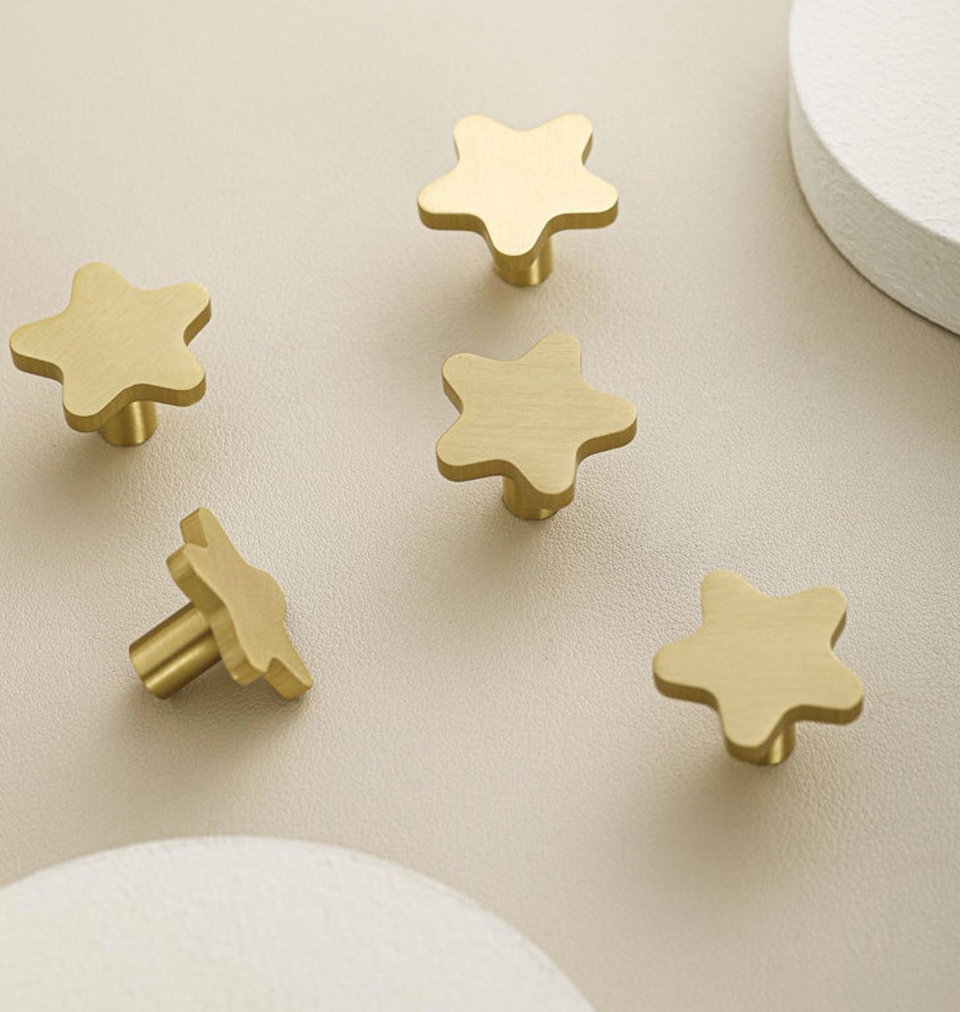 Beautiful Star Gold Knob | Kitchen Cabinet Knob | Drawer Knob | Furniture Knob | Cabinet Knob ...