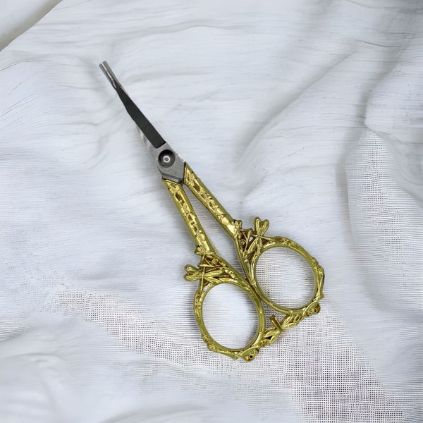 Gold Scissors - Etsy