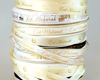 Eid Mubarak Ribbon - Etsy