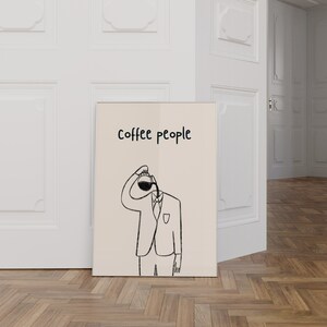 Funny Coffee Art, Coffee Shop Wall Art, Coffee Sign Decor, Vintage ...