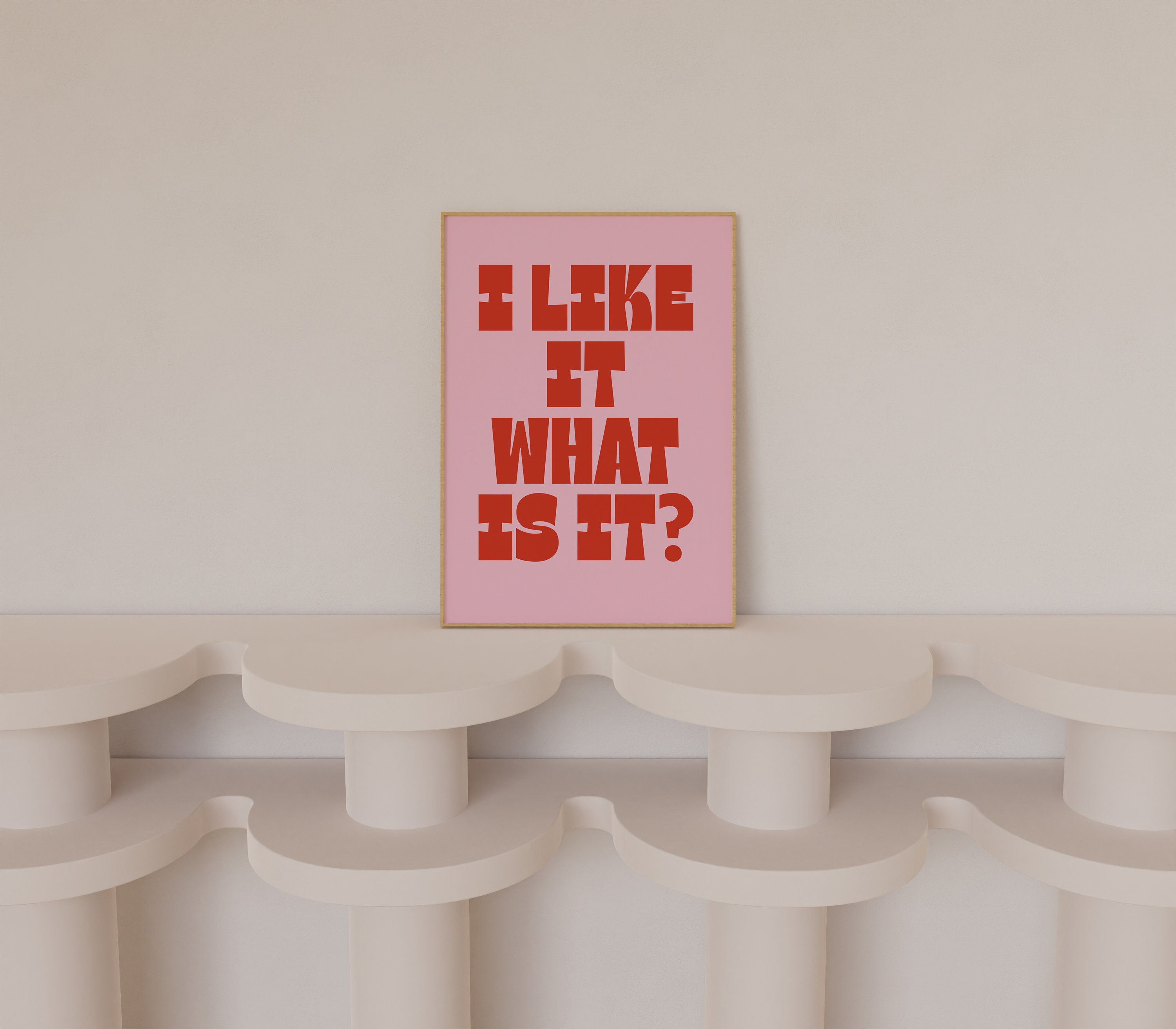 Typography Poster Trendy, Art Deco Typography, Retro Funky ...
