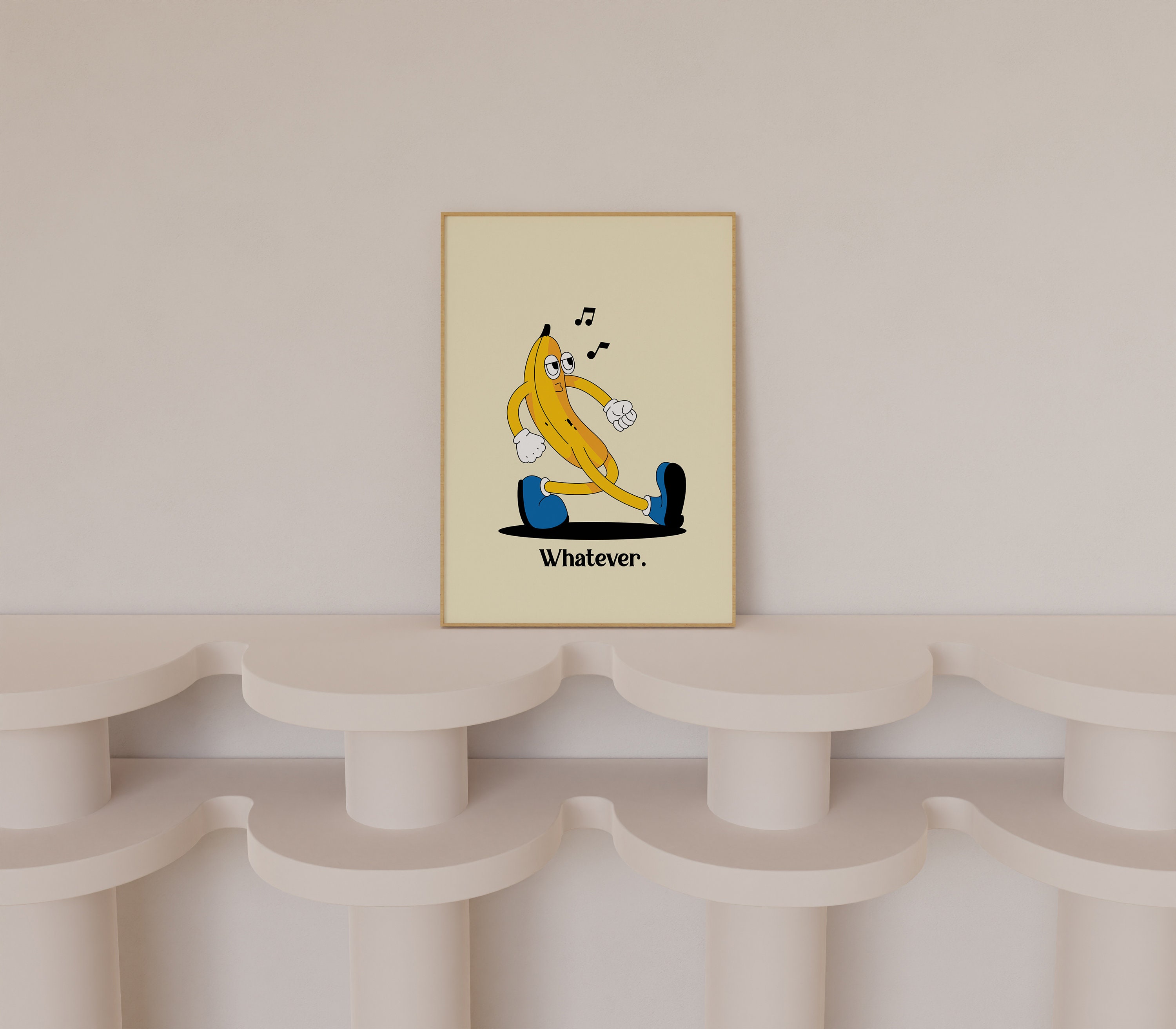 Retro Character Printable, Character Art, Vintage Mascot Art, Funny ...