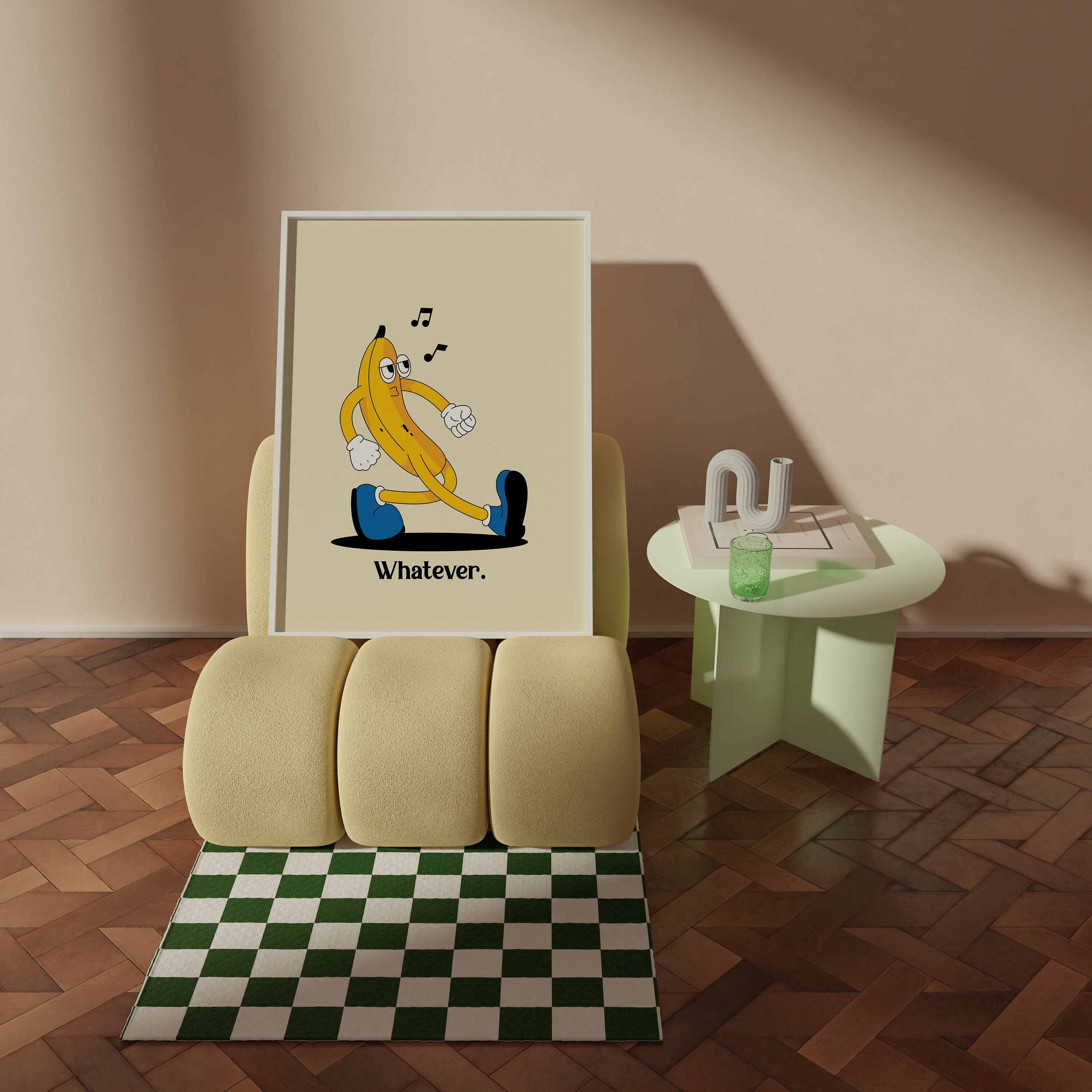 Retro Character Printable, Character Art, Vintage Mascot Art, Funny ...