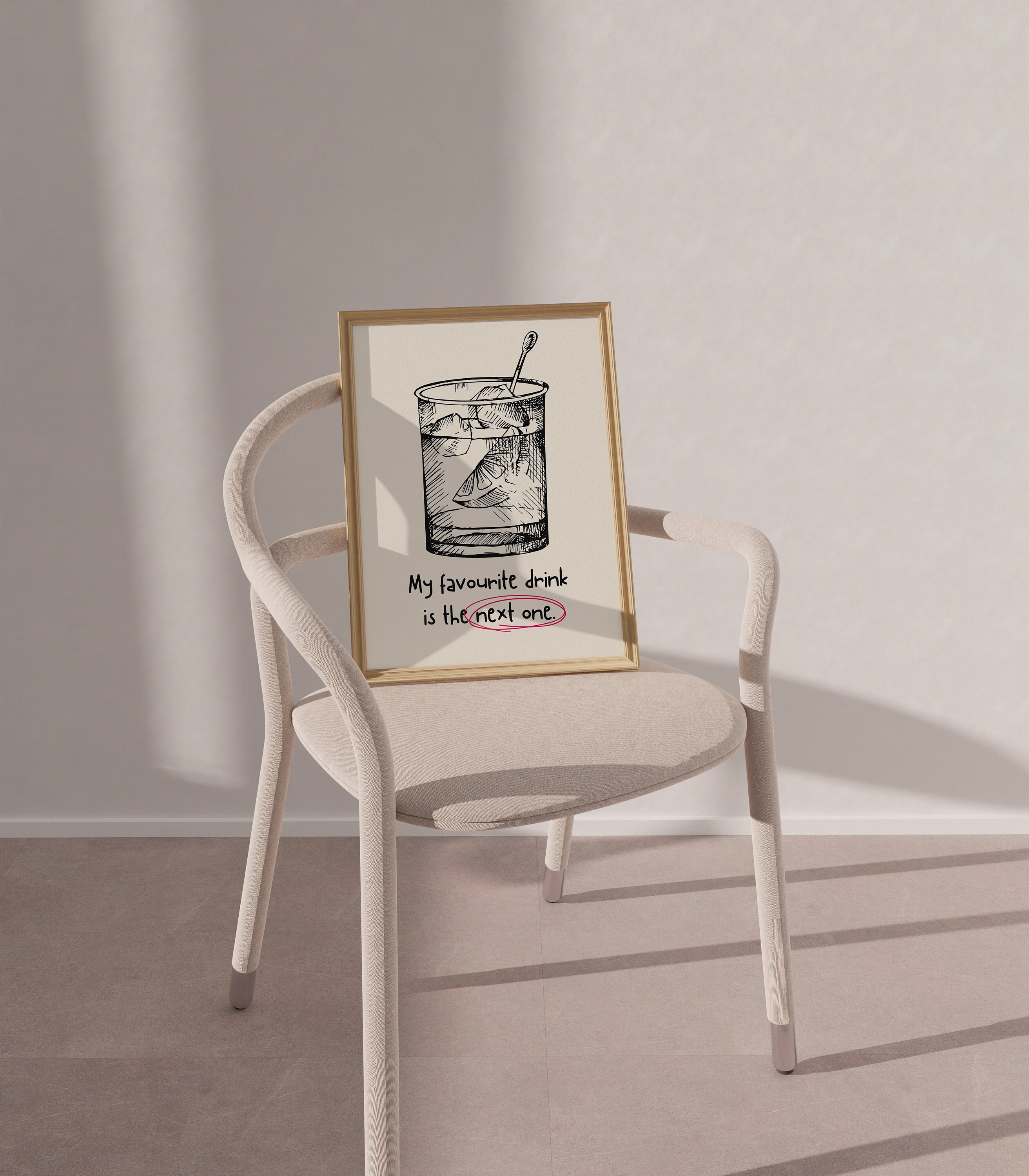 Cocktail Art Print, Cocktail Digital Print, Bar Cart Print, Bar ...
