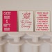 Trendy Wall Set 15, Pink Bar Cart Print, Girly Pink Wall Art, Pink ...