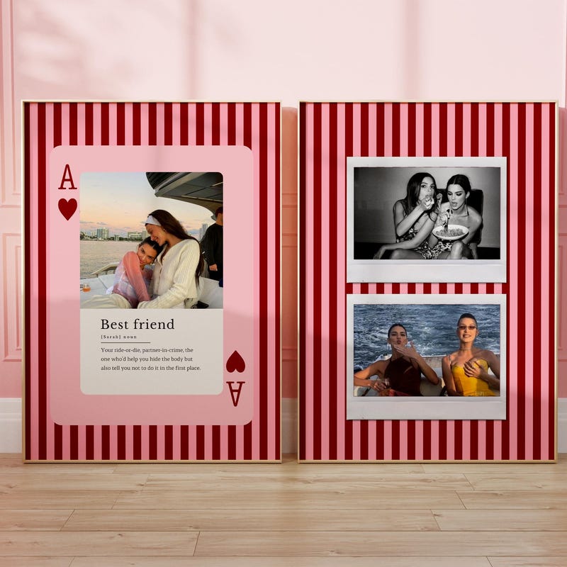 Friend Wall Art - Etsy