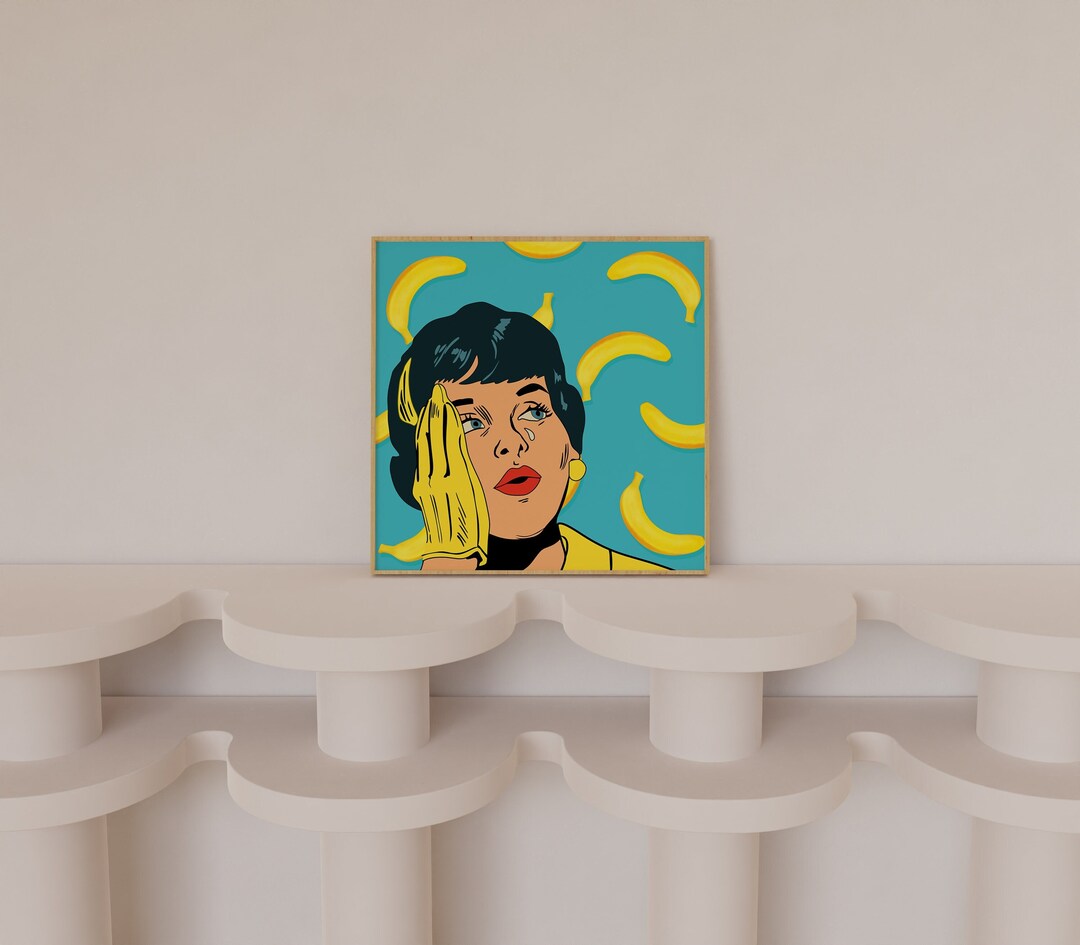 Pop Art Comic Girl Pop Art Comic Poster Retro Comic Style 1960s Pop 3013